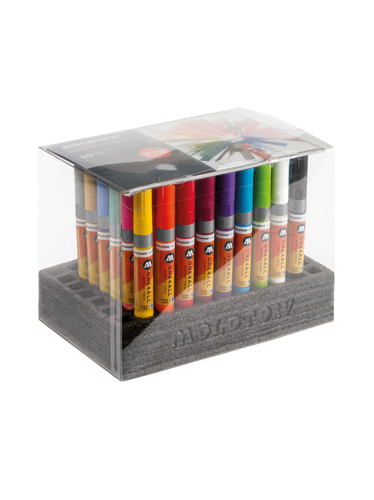 Molotow ONE4ALL Acrylic Twin Display-Set Complete - Tusch Sæt ...