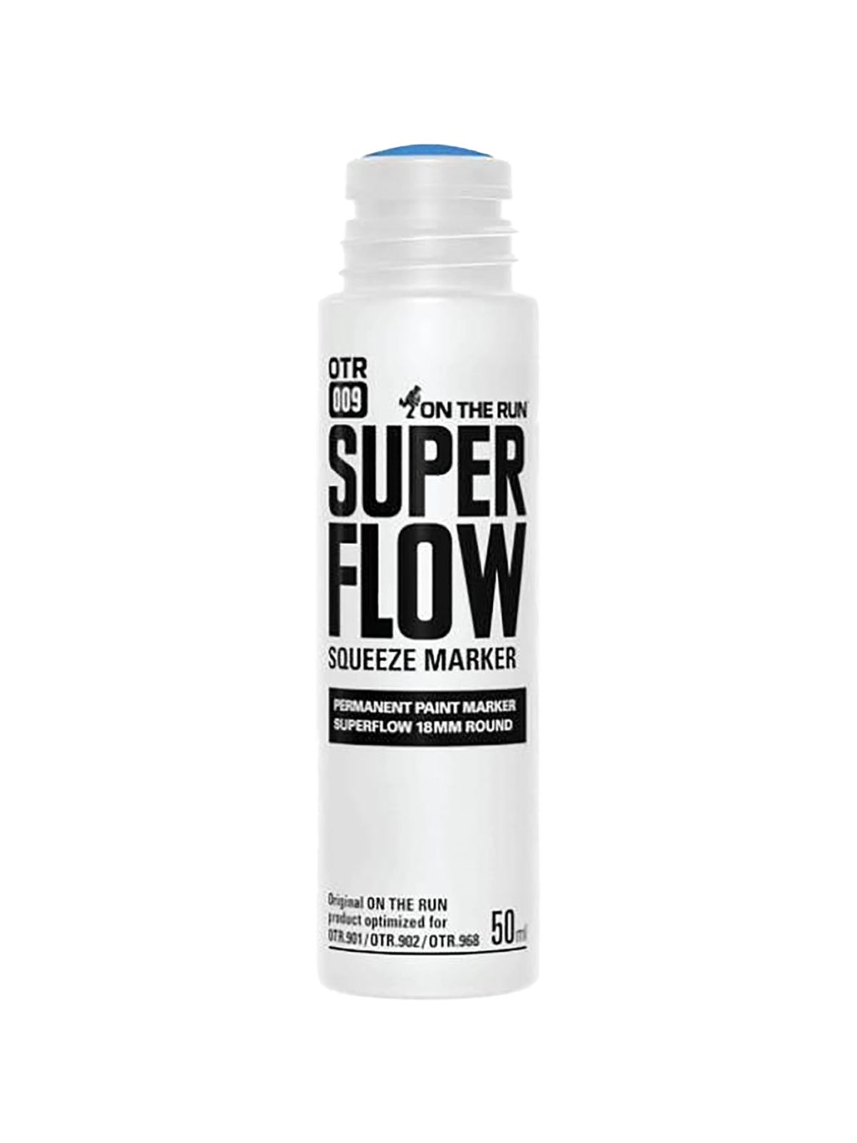 OTR 009 SUPERFLOW Empty Squeeze Marker 18mm - 50ml - Tomme tusher ...