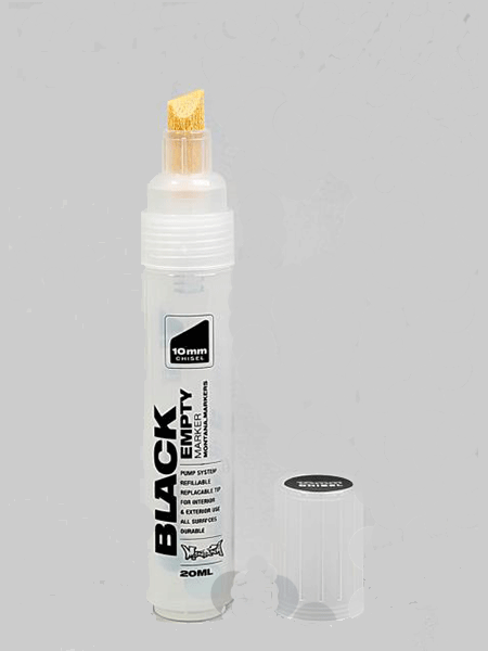 Montana black marker empty chissel tip 10mm - Tomme tusher & Tips ...